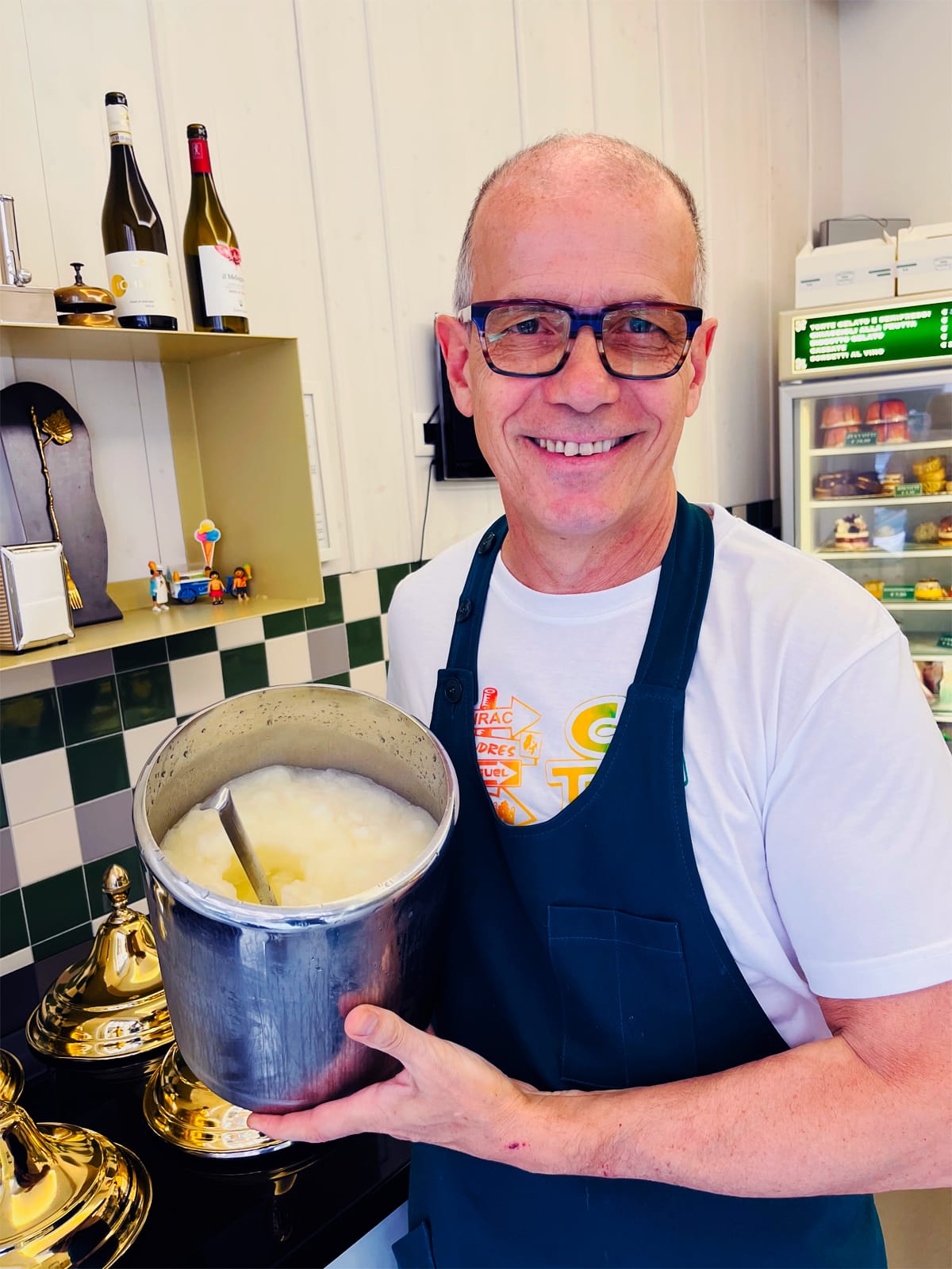 Il sorbetto al vino di Francesco Paganelli